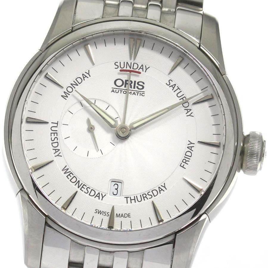 オリス ORIS 7666 アートリエ ポインターデイト 自動巻き メンズ _863976 : 863976 : CLOSER Yahoo!ショップ - 通販 - Yahoo!ショッピング