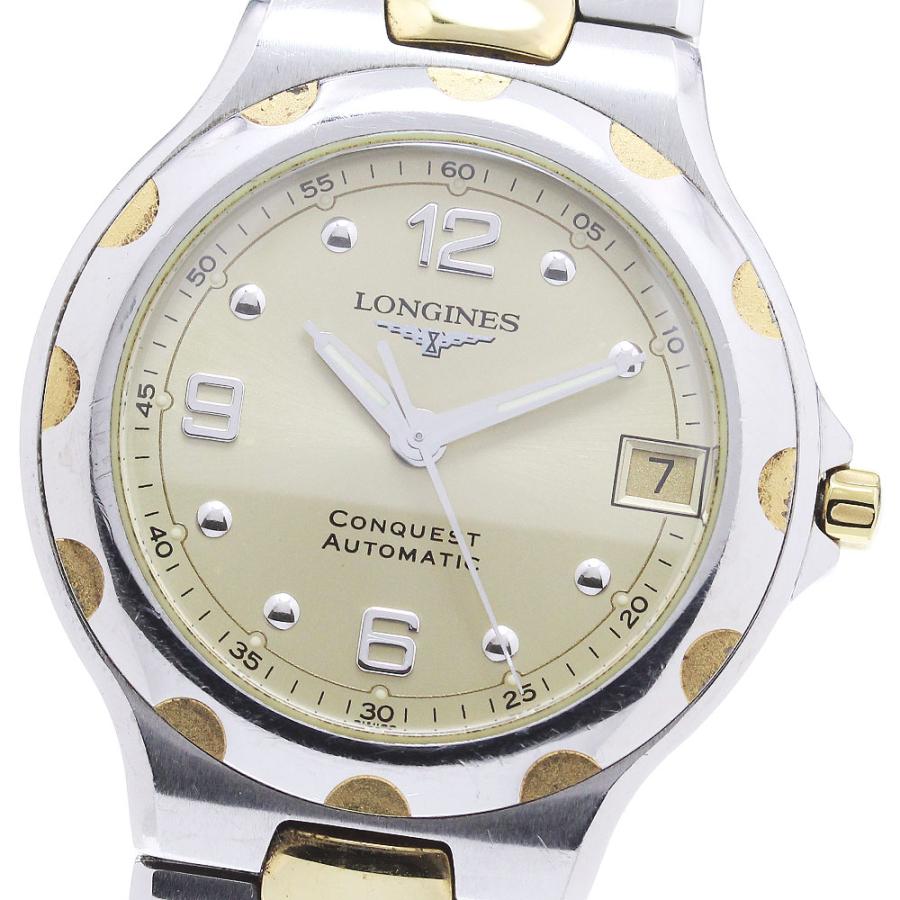 LONGINES（ロンジン） LONGINES L1.635.3 コンクエスト デイト 自動巻き メンズ _864094 : CLOSER Yahoo!ショップ - 通販 - Yahoo!ショッピング
