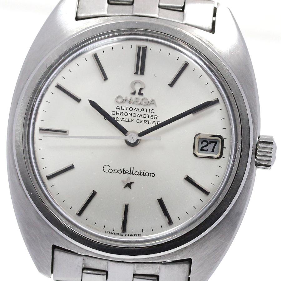 OMEGA オメガ 168.017 コンステレーション デイト Cal.564 自動巻き メンズ _864183 : CLOSER Yahoo!ショップ - 通販 - Yahoo!ショッピング