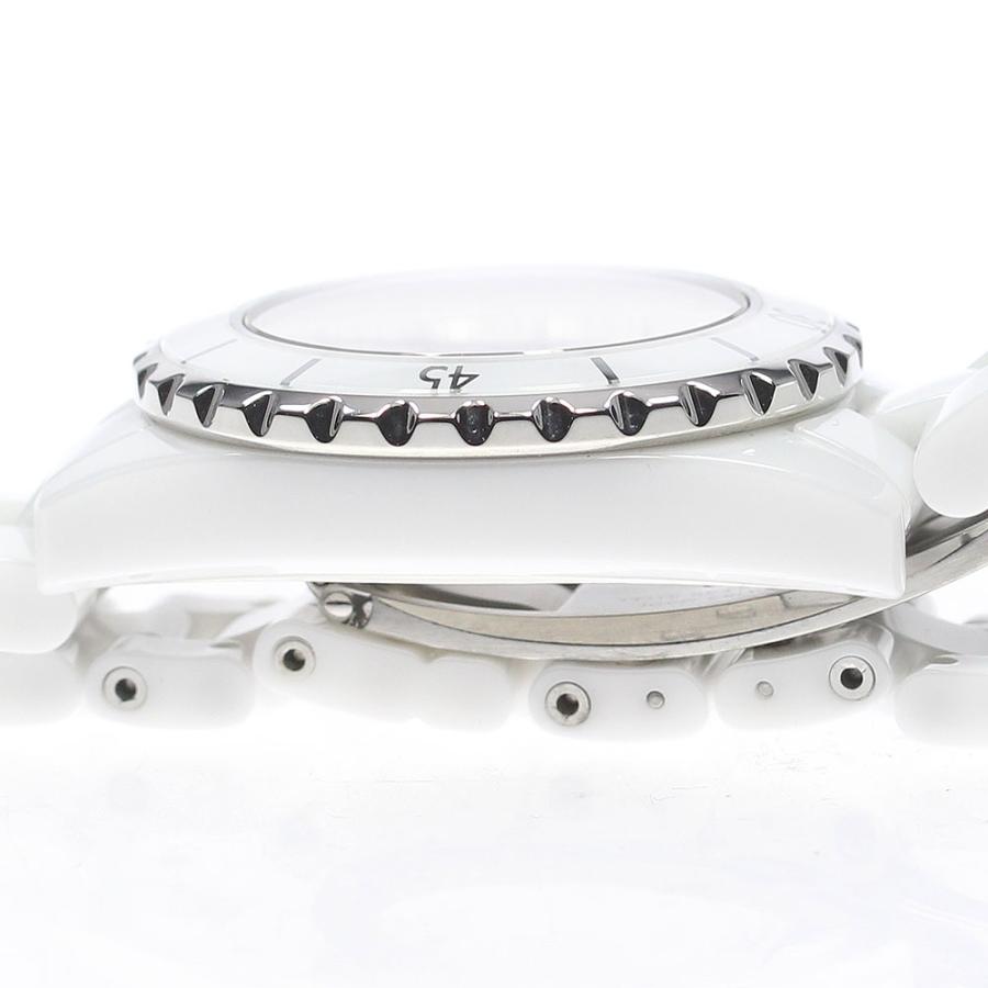 CHANEL（シャネル） CHANEL H0968 J12 33mm 白セラミック デイト クォーツ レディース 良品 _864582 ...