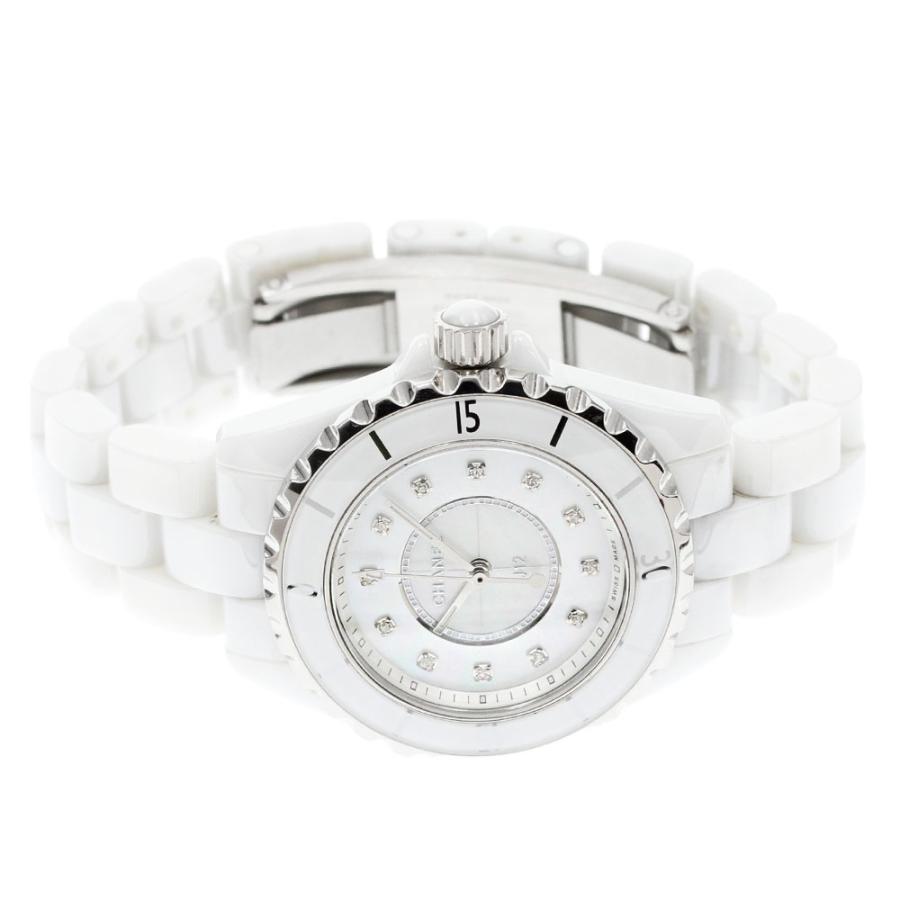シャネル CHANEL H1628 J12 33MM 白セラミック 12Pダイヤ クォーツ レディース _864625 : 864625 : CLOSER Yahoo!ショップ - 通販 ...