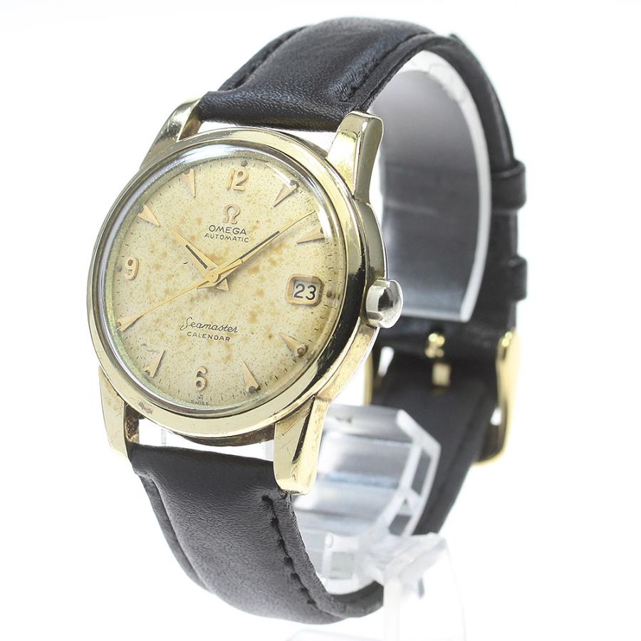 OMEGA オメガ 2849-1 シーマスターカレンダー デイト Cal.502 自動巻き メンズ _864652 : CLOSER Yahoo!ショップ - 通販 - Yahoo!ショッピング