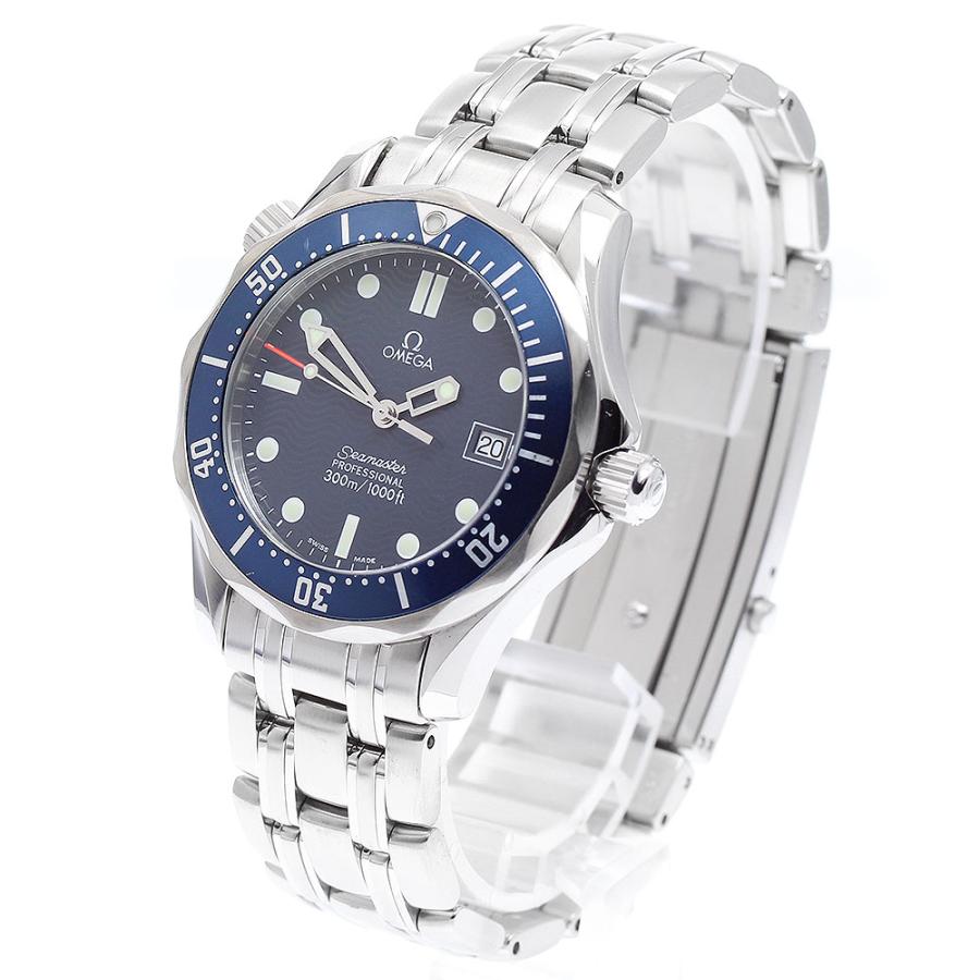 OMEGA オメガ 2561.80 シーマスター300 デイト クォーツ ボーイズ _864669 : CLOSER Yahoo!ショップ - 通販 - Yahoo!ショッピング