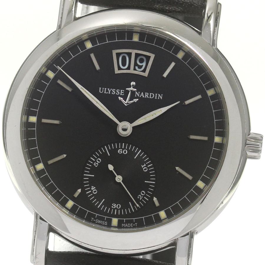 ULYSSE NARDIN ユリス・ナルダン Ulysse Nardin 343-22 サンマルコ スモールセコンド デイト 自動巻き メンズ _864716 : CLOSER Yahoo ...