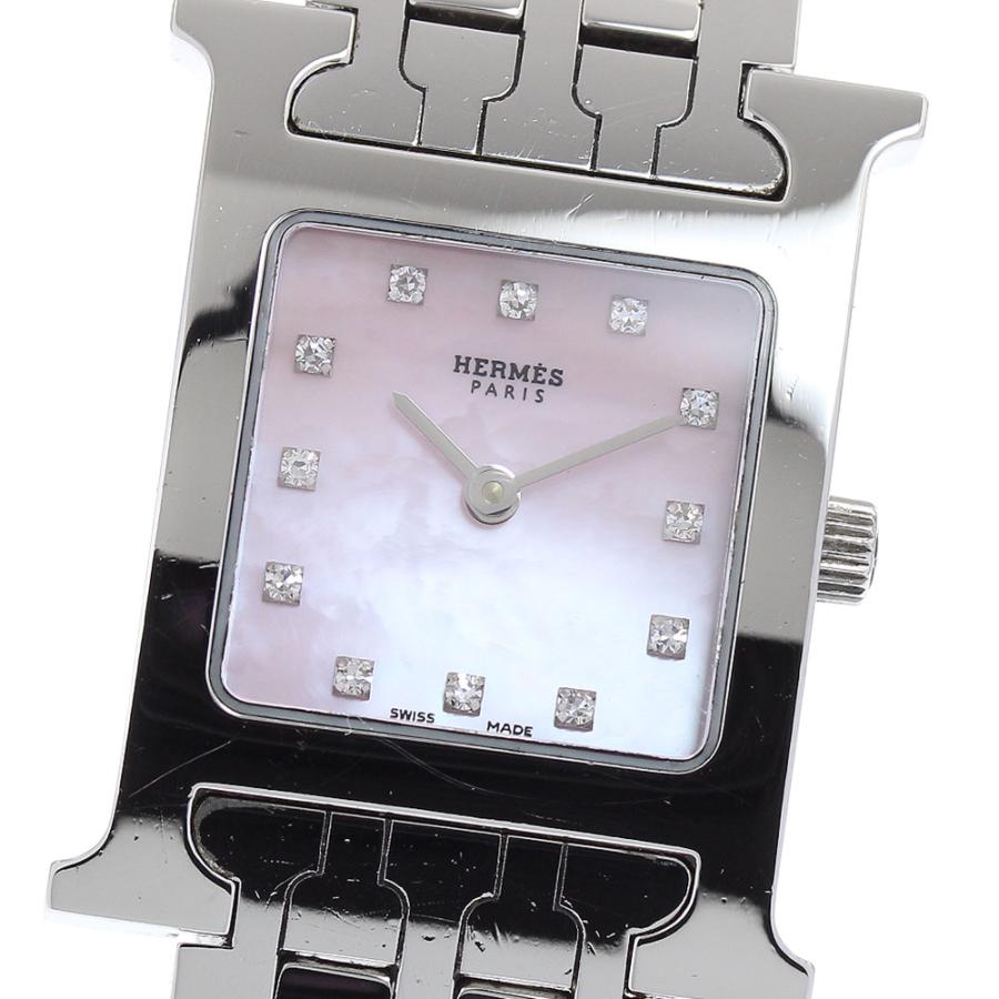HERMES エルメス HH1.210 Hウォッチ クォーツ レディース _864834【ev15】 : CLOSER Yahoo!ショップ - 通販 - Yahoo!ショッピング