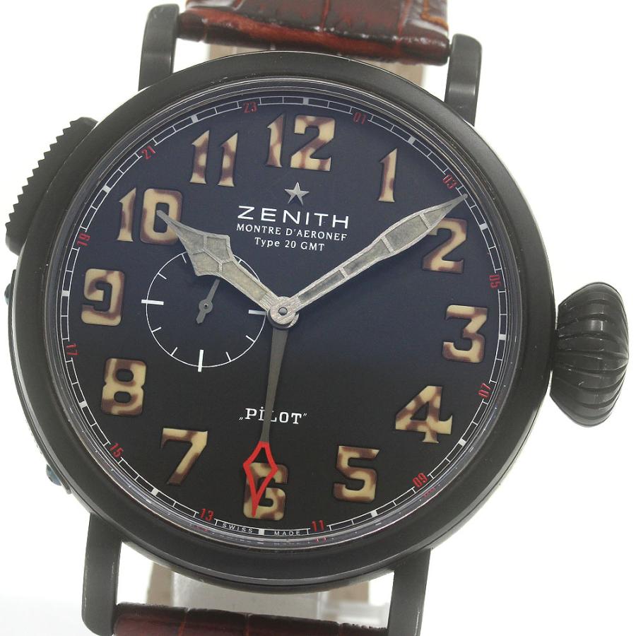 ZENITH（時計） ゼニス ZENITH 96.2431.693/21.C738 パイロット タイプ20 スモールセコンド 自動巻き メンズ 良品 箱・保証書付き_865066 ...