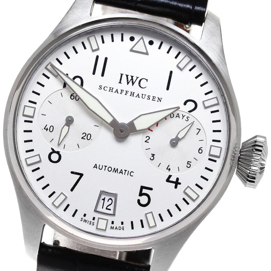 IWC SCHAFFHAUSEN IW500418 パイロットウォッチ デイト 自動巻き メンズ _865180 : CLOSER Yahoo!ショップ - 通販 - Yahoo!ショッピング