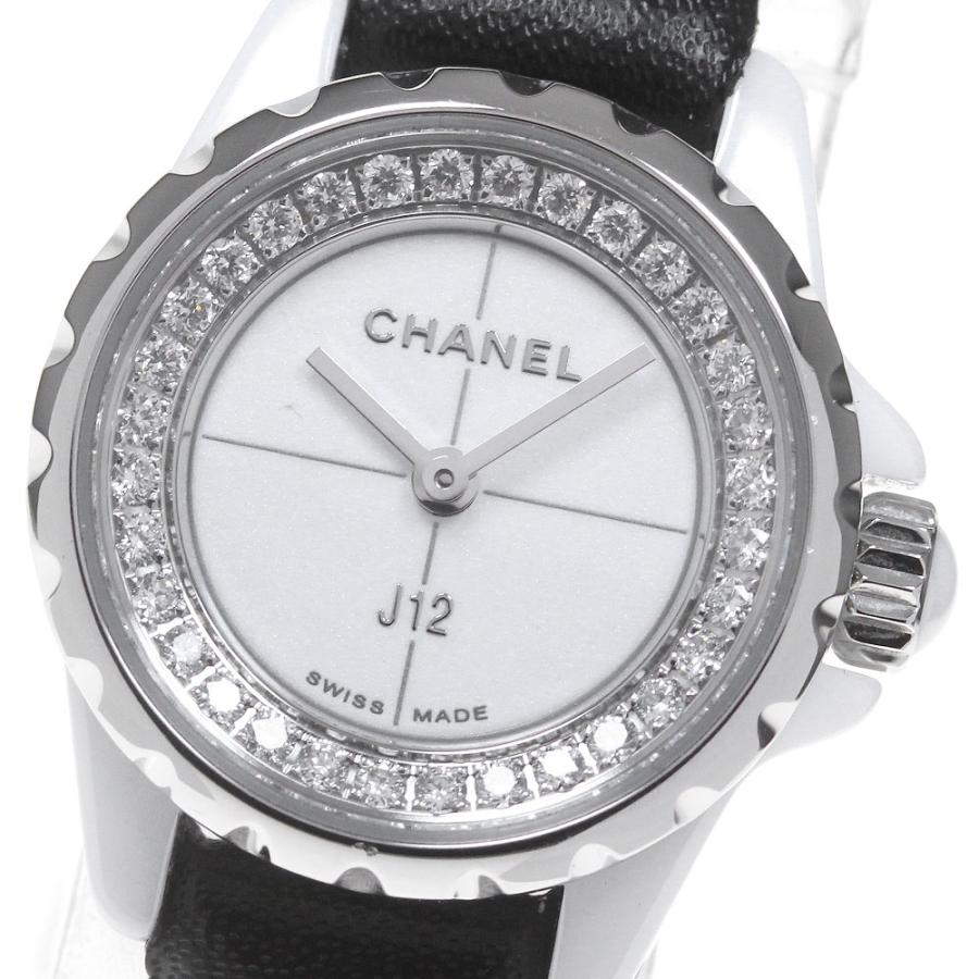 CHANEL シャネル H4664 J12 XS 白セラミック 19mm ダイヤ クォーツ レディース 良品 箱・保証書付き_865204 : CLOSER Yahoo!ショップ - 通販 ...