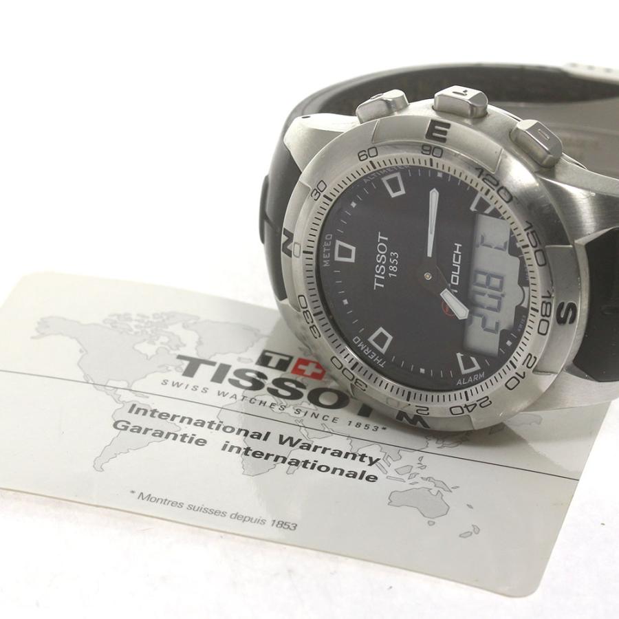 ティソ TISSOT T047.420.17.051.00 Tタッチ クォーツ メンズ 保証書付き_865385 : 865385 ...