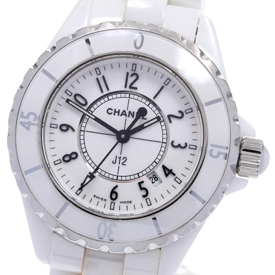 CHANEL シャネル H0968 J12 33mm 白セラミック デイト クォーツ レディース _865990 : CLOSER Yahoo!ショップ - 通販 - Yahoo!ショッピング