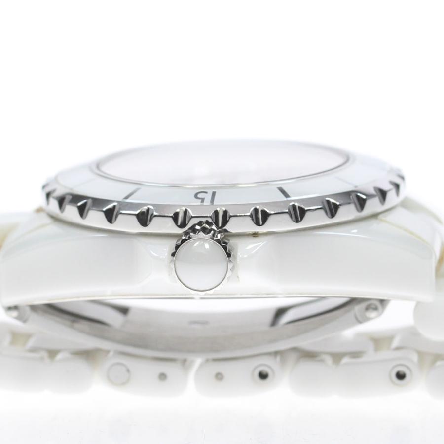 CHANEL（シャネル） CHANEL H0968 J12 33mm 白セラミック デイト クォーツ レディース _866045 ...