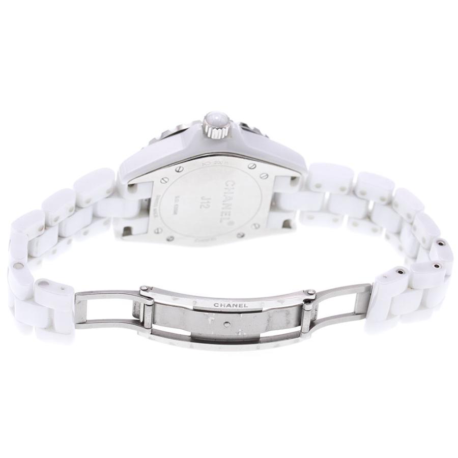 CHANEL シャネル H1628 J12 33MM 白セラミック 12Pダイヤ クォーツ レディース 良品 保証書付き_866059 : CLOSER Yahoo!ショップ - 通販 ...