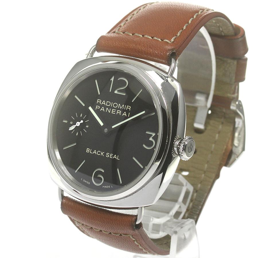 OFFICINE PANERAI パネライ PAM00183 ラジオミール ブラックシール スモールセコンド 手巻き メンズ 保証書付き ...
