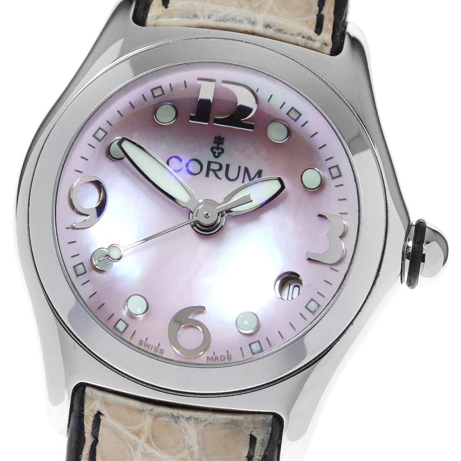 CORUM コルム 39.250.20 バブル デイト クォーツ レディース _866230【ev20】 : CLOSER Yahoo!ショップ - 通販 - Yahoo!ショッピング