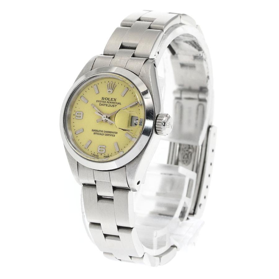 ROLEX ロレックス 6917 デイトジャスト Cal.2030 リダンダイアル 自動巻き レディース _866385 : CLOSER Yahoo!ショップ - 通販 - Yahoo!ショッピング