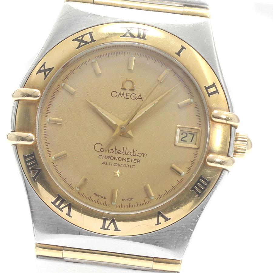 OMEGA オメガ 1202.10 コンステレーション YGコンビ フルバー 自動巻き メンズ _866804 : CLOSER Yahoo!ショップ - 通販 - Yahoo!ショッピング