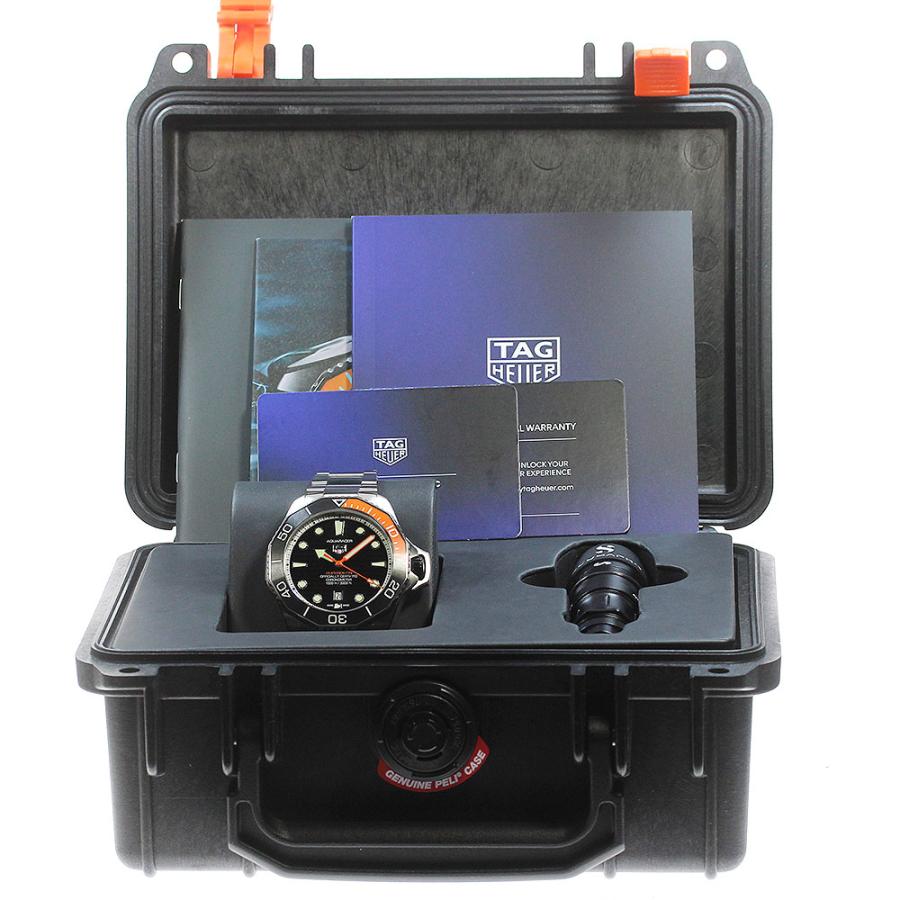 タグホイヤー TAG HEUER WBP5A8A アクアレーサー プロフェッショナル1000 スーパーダイバー 自動巻き メンズ 極美品 箱 ...