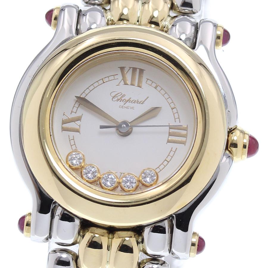 Chopard ショパール 27/8278-21 ハッピースポーツ 5Pダイヤ クォーツ レディース _867332 : CLOSER Yahoo!ショップ - 通販 - Yahoo!ショッピング