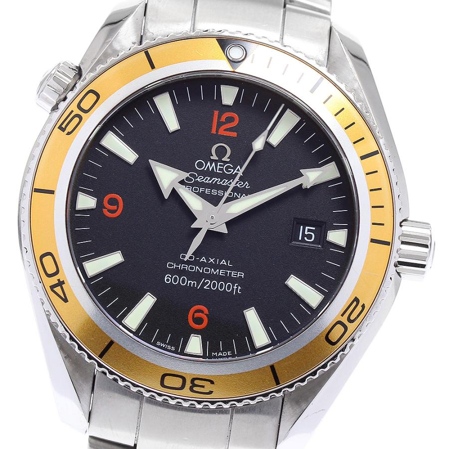 OMEGA オメガ 2209.50 シーマスター プラネットオーシャン コーアクシャル 自動巻き メンズ _867350 : CLOSER Yahoo!ショップ - 通販 - Yahoo!ショッピング