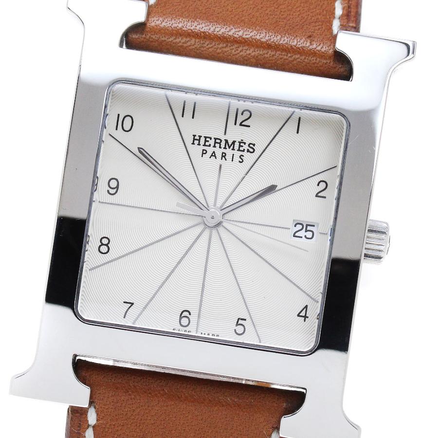 HERMES（エルメス） HERMES HH1.810 Hウォッチ デイト クォーツ メンズ 良品 _867373 : CLOSER ...