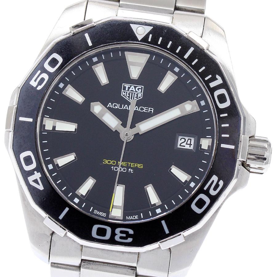 TAG HEUER タグホイヤー WAY111A アクアレーサー デイト クォーツ メンズ 保証書付き_867711 : CLOSER ...