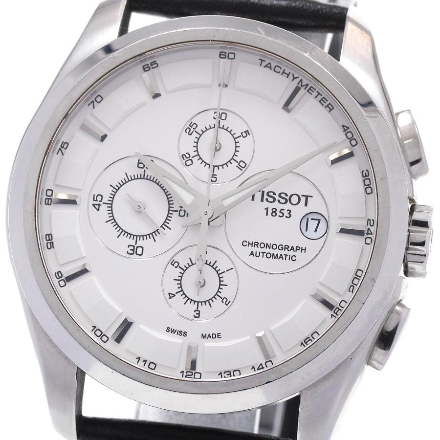 ティソ TISSOT T035627 クチュリエ クロノグラフ デイト 自動巻き メンズ _867755 : 867755 : CLOSER ...