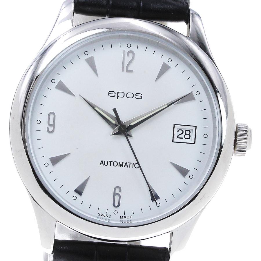 エポス EPOS 3285 デイト 自動巻き メンズ _867933 : CLOSER Yahoo!ショップ - 通販 - Yahoo!ショッピング