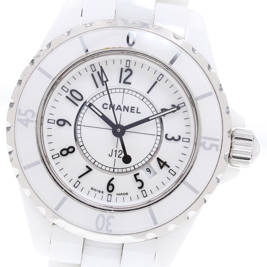 CHANEL シャネル H0968 J12 33mm 白セラミック デイト クォーツ レディース _868062 : CLOSER Yahoo!ショップ - 通販 - Yahoo!ショッピング