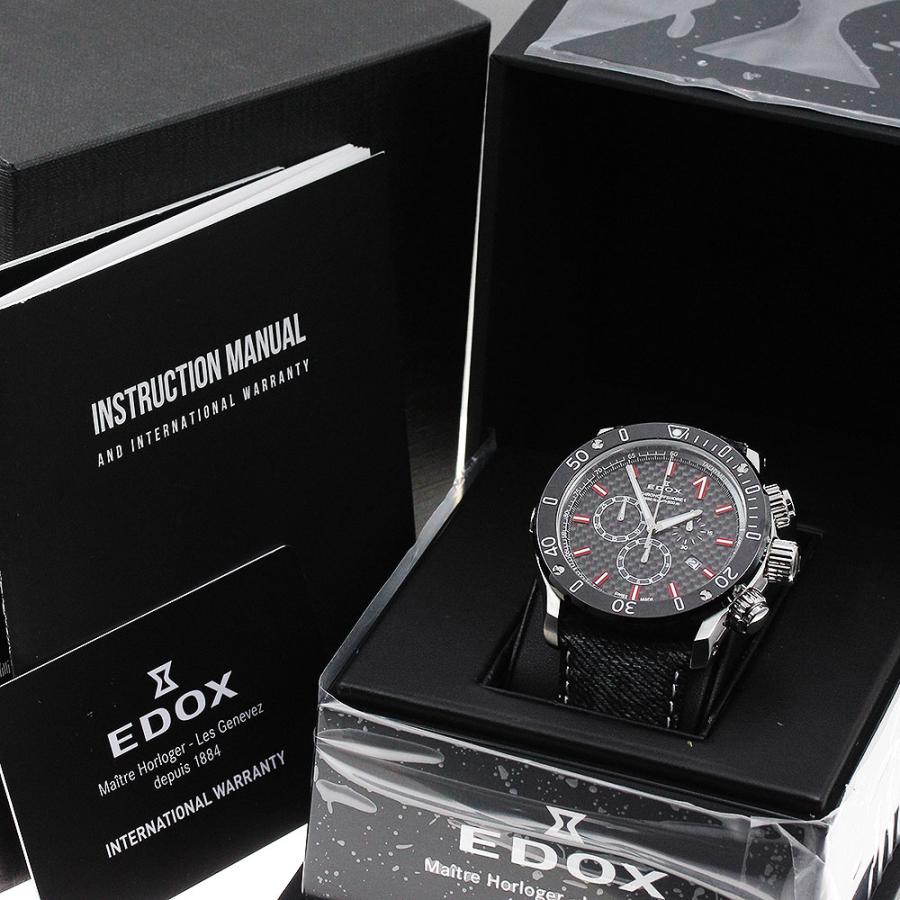 EDOX エドックス 10221-3-NIRO2-D クロノオフショア1 クロノグラフ クォーツ メンズ 美品 箱・保証書付き_868116 : CLOSER Yahoo!ショップ - 通販 ...