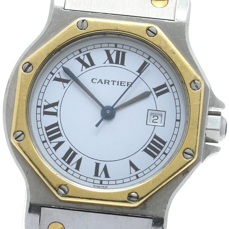 Cartier カルティエ CARTIER サントスオクタゴン LM YGコンビ デイト 自動巻き メンズ _868249 : CLOSER Yahoo!ショップ - 通販 - Yahoo ...