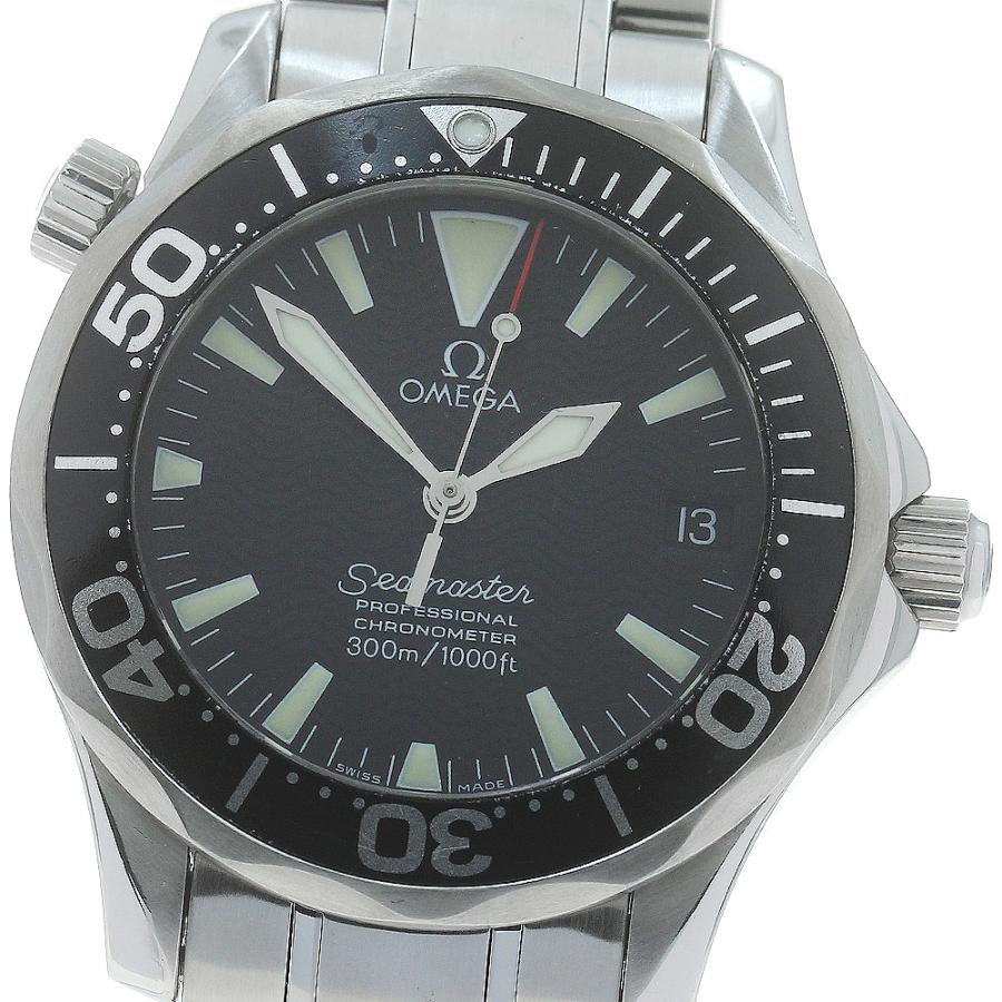 OMEGA オメガ 2252.50 シーマスター300 デイト 自動巻き ボーイズ _868324 : CLOSER Yahoo!ショップ - 通販 - Yahoo!ショッピング