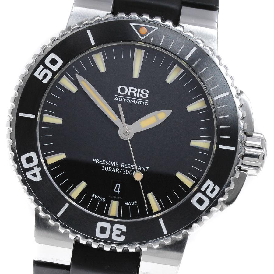 ORIS オリス 7653 アクイス デイト 自動巻き メンズ 保証書付き_868458 : CLOSER Yahoo!ショップ - 通販 - Yahoo!ショッピング