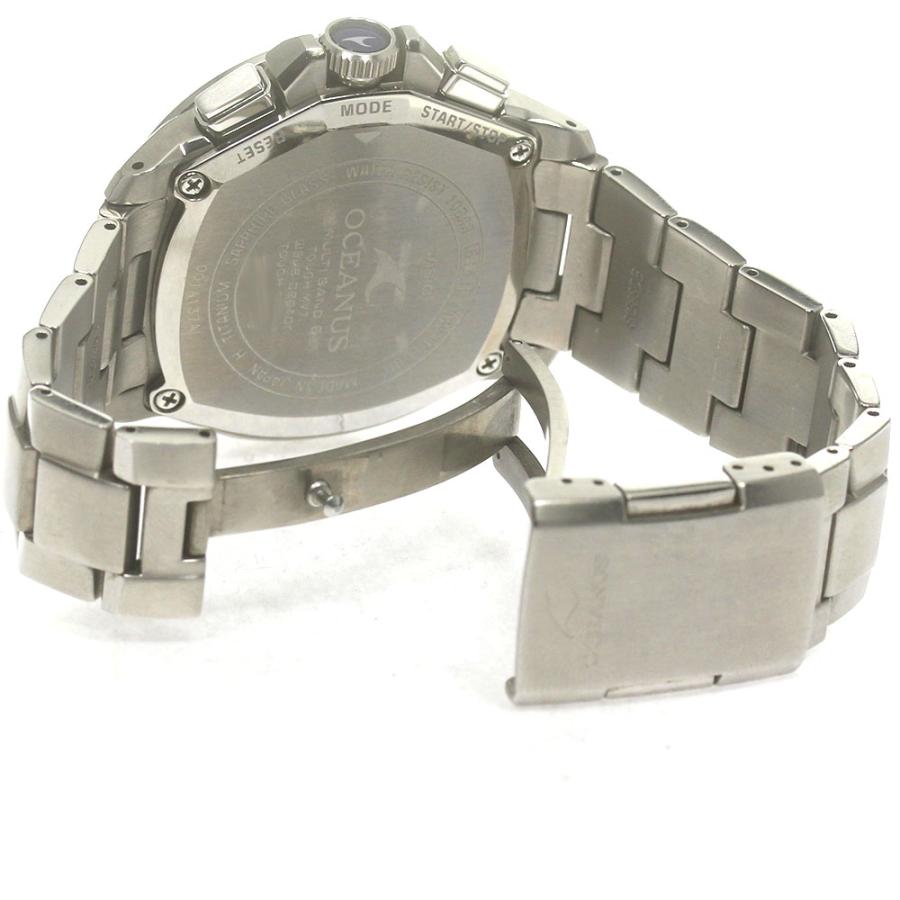 カシオ CASIO OCW-T1000-7AJF オシアナス ソーラー電波 メンズ 箱・保証書付き_868475 : 868475 ...