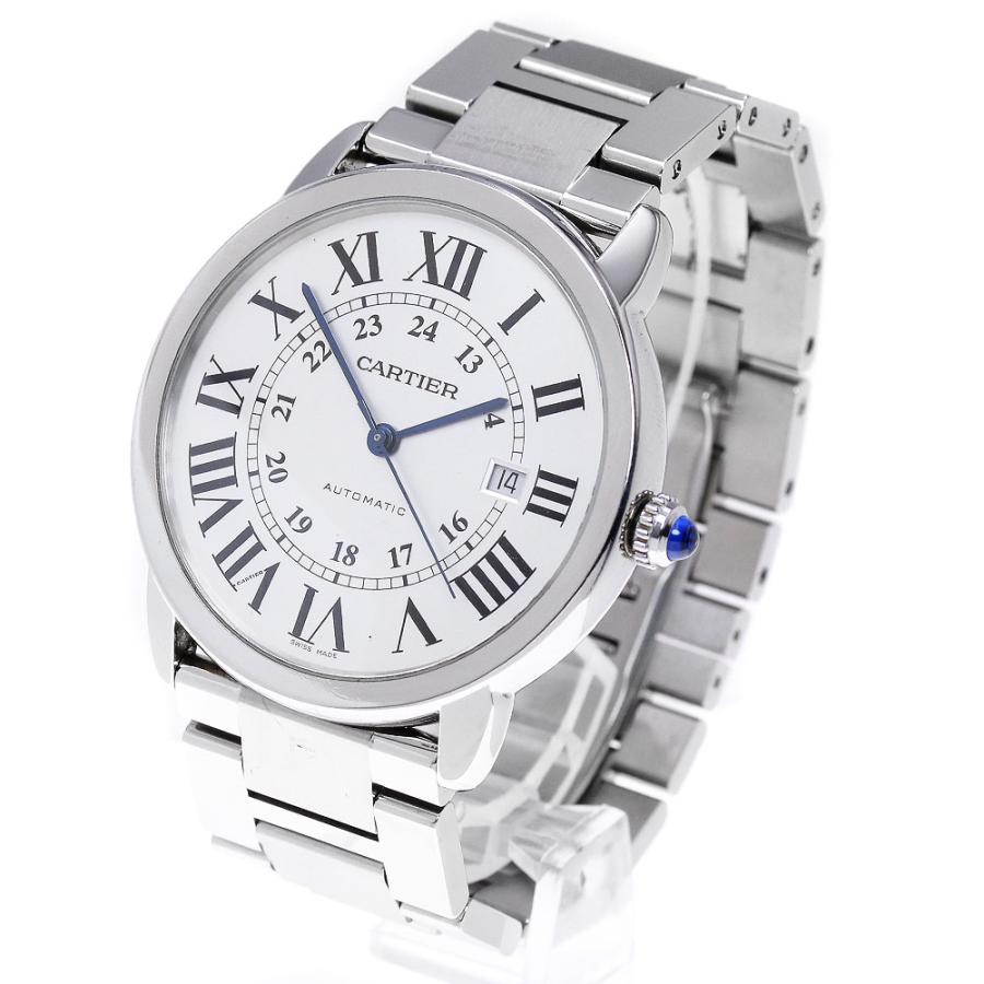 Cartier（カルティエ） CARTIER W6701011 ロンドソロ ドゥ カルティエXL デイト 自動巻き メンズ _868565 ...