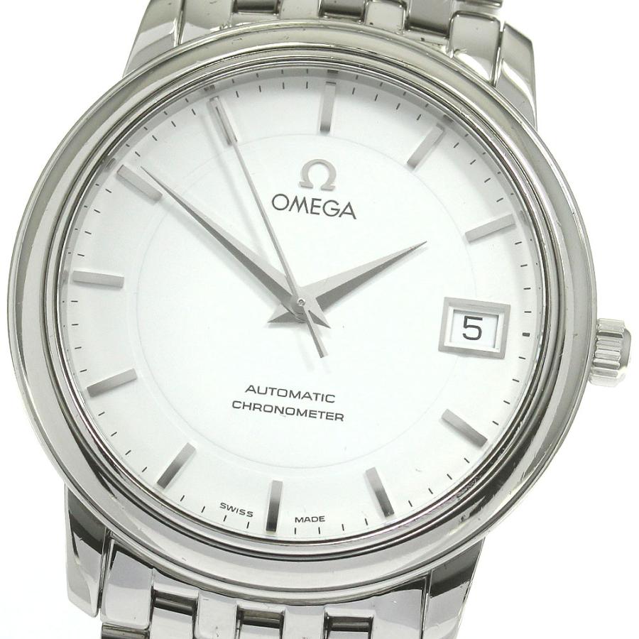 OMEGA オメガ 4500.21 デビル プレステージ デイト 自動巻き メンズ 保証書付き_868635 : CLOSER Yahoo!ショップ - 通販 - Yahoo!ショッピング