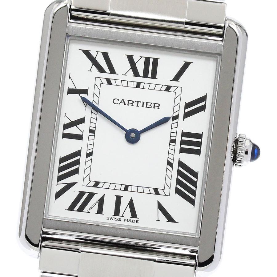 Cartier カルティエ CARTIER W5200014 タンクソロ LM クォーツ メンズ _869246 : CLOSER Yahoo!ショップ - 通販 - Yahoo!ショッピング