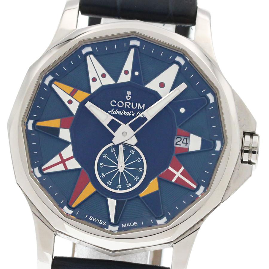 CORUM コルム 395.101.20/0F03AB12 アドミラルズカップ レジェンド42 スモールセコンド 自動巻き メンズ 良品 箱・保証書付き_869472 : CLOSER ...