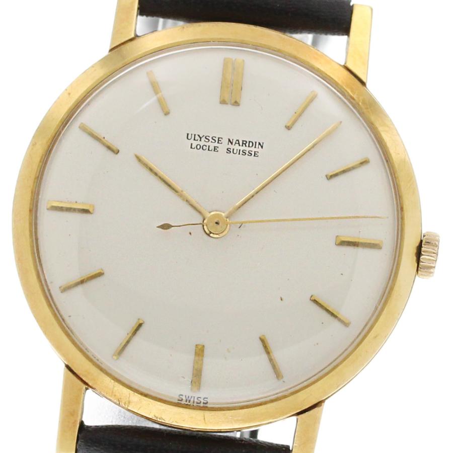 ULYSSE NARDIN ユリス・ナルダン Ulysse Nardin K18YG 手巻き メンズ _869737 : CLOSER Yahoo!ショップ - 通販 - Yahoo!ショッピング