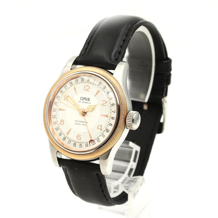 ORIS オリス 7551 ビッグクラウン ポインターデイト 自動巻き メンズ _869738 : CLOSER Yahoo!ショップ - 通販 - Yahoo!ショッピング