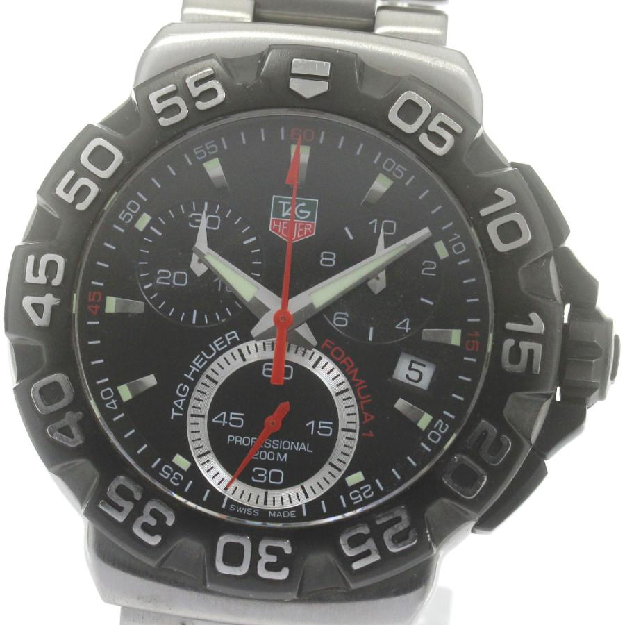 TAG HEUER タグホイヤー CAH1110 フォーミュラ1 クロノグラフ クォーツ メンズ _869872 : CLOSER Yahoo!ショップ - 通販 - Yahoo!ショッピング