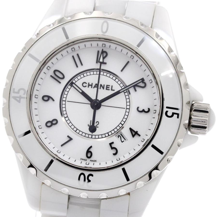 CHANEL シャネル H0968 J12 33mm 白セラミック デイト クォーツ レディース 良品 _870271 : CLOSER Yahoo!ショップ - 通販 - Yahoo!ショッピング