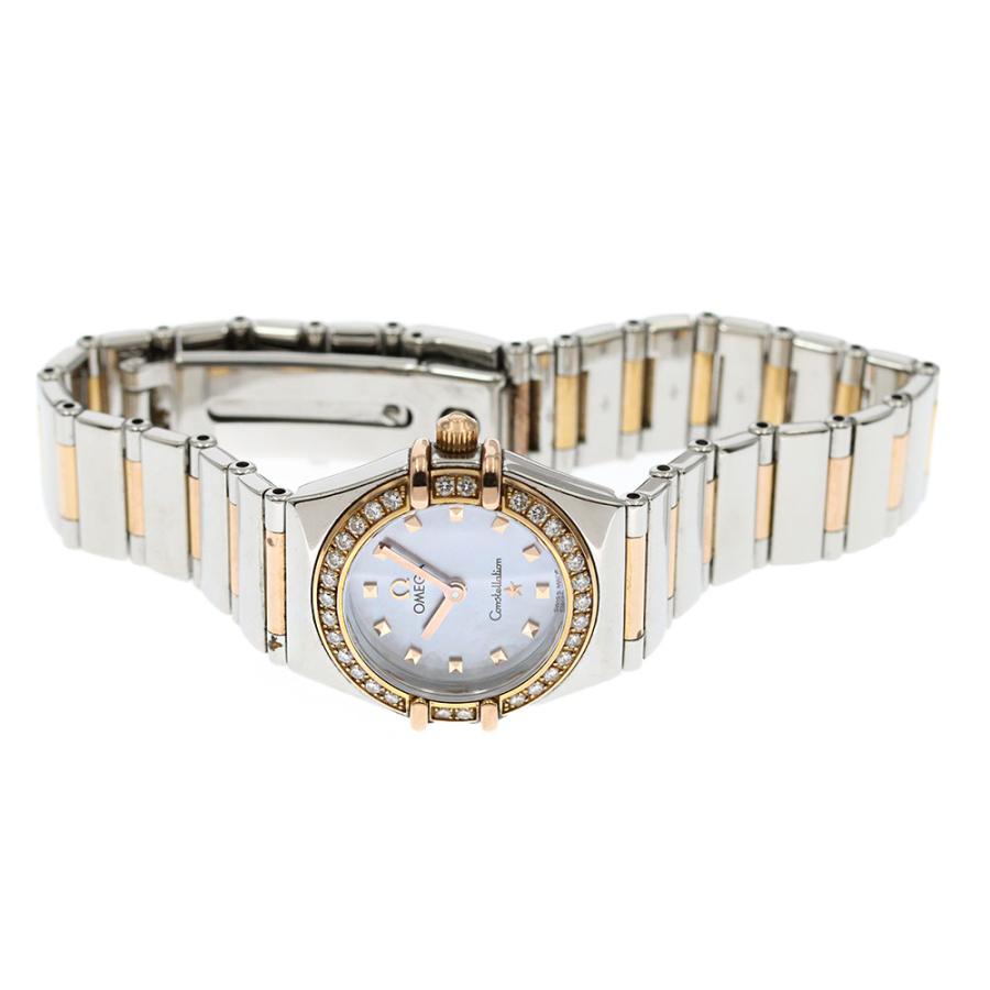 OMEGA オメガ 1368.74 コンステレーション マイチョイス PGコンビ ダイヤベゼル クォーツ レディース _870360 ...