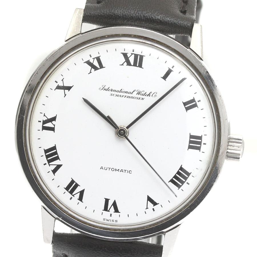 IWC SCHAFFHAUSEN Ref.1955.681 Cal.854 ヴィンテージ 自動巻き メンズ _871217 : CLOSER Yahoo!ショップ - 通販 - Yahoo ...