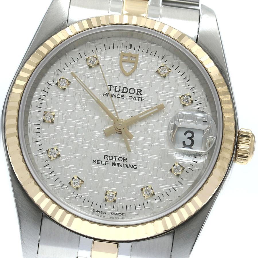 TUDOR チュードル 74033 プリンスデイト 10Pダイヤ 自動巻き メンズ 良品 _871465 : CLOSER Yahoo!ショップ - 通販 - Yahoo!ショッピング