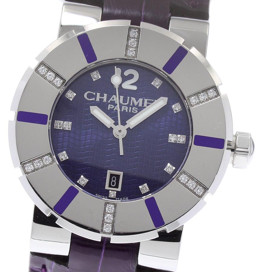 CHARRIOL ショーメ Chaumet W1722V-33V クラスワン デイト ダイヤベゼル クォーツ ボーイズ _871502 : CLOSER Yahoo!ショップ - 通販 ...