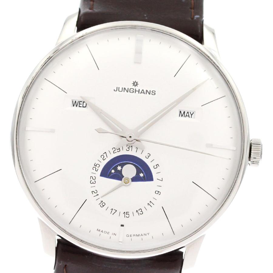 Junghans ユンハンス JUNGHANS 027/4200.01 マイスター カレンダー ムーンフェイズ 自動巻き メンズ _871679 : CLOSER Yahoo!ショップ ...