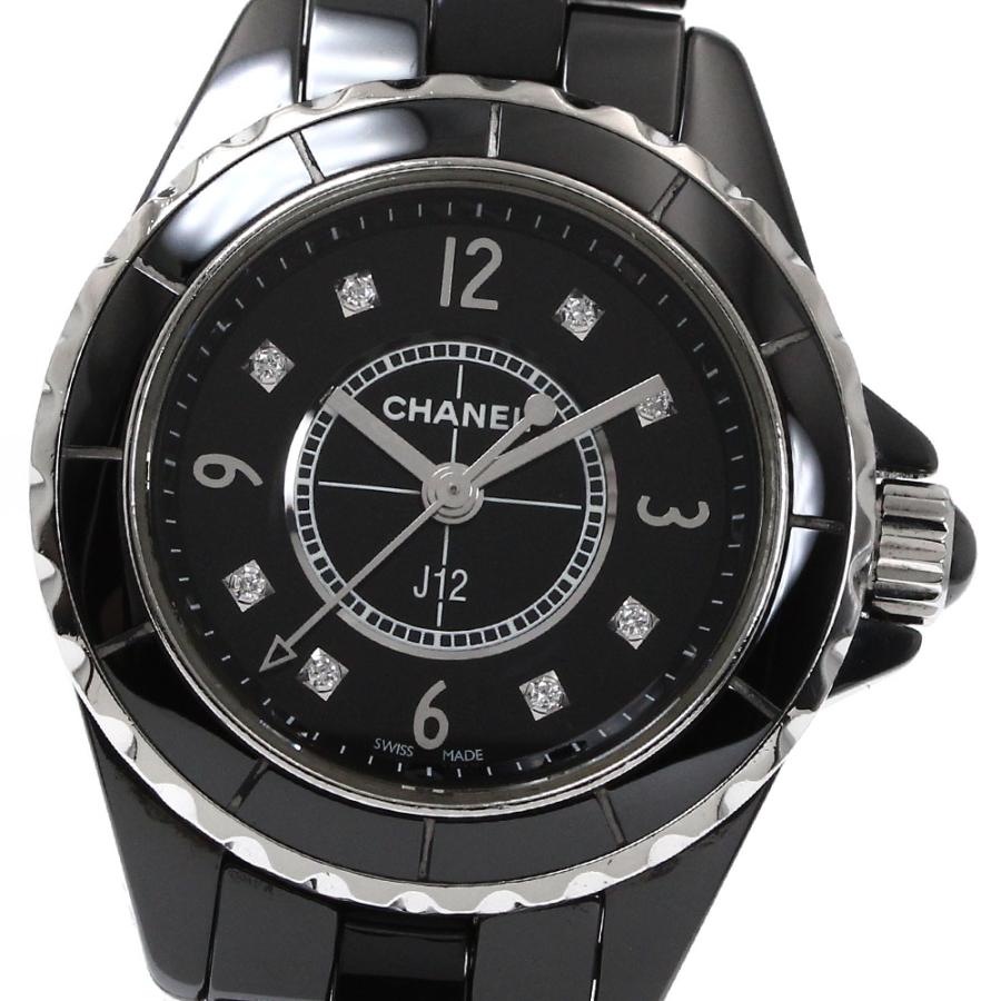 CHANEL シャネル H2569 J12 8Pダイヤモンド クォーツ レディース 良品 _872420 : CLOSER Yahoo!ショップ - 通販 - Yahoo!ショッピング