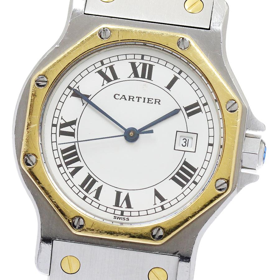 Cartier カルティエ CARTIER サントスオクタゴン LM YGコンビ 自動巻き メンズ 保証書付き_872440 : CLOSER Yahoo!ショップ - 通販 - Yahoo ...