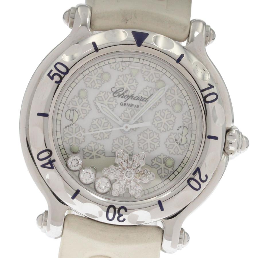 Chopard ショパール 27/8949 ハッピースポーツ スノーフレークダイヤ デイト クォーツ レディース _872451 : CLOSER Yahoo!ショップ - 通販 ...