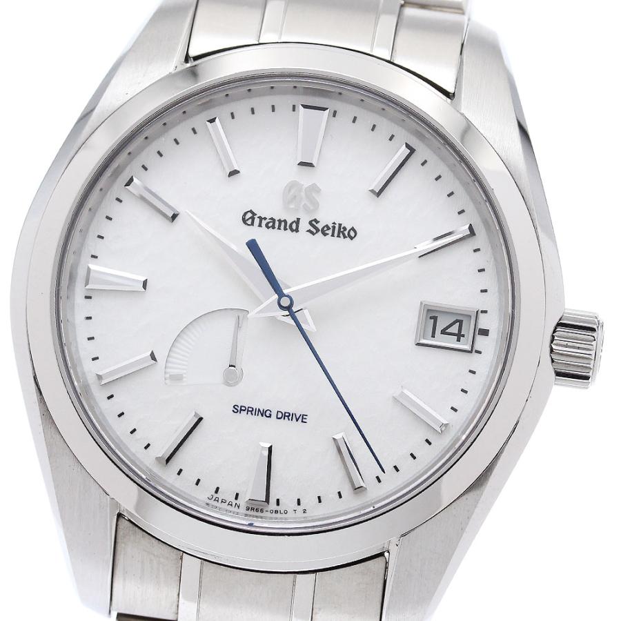 SEIKO セイコー SBGA211/9R65-0AE0 グランドセイコー 雪白パターンダイヤル スプリングドライブ メンズ 良品 箱付き ...